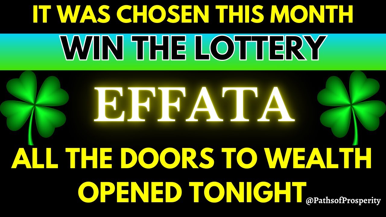 🌟YOU WILL WIN THE LOTTERY THIS MONTH 💰 EFATA WILL OPEN ALL THE DOORS TO ...