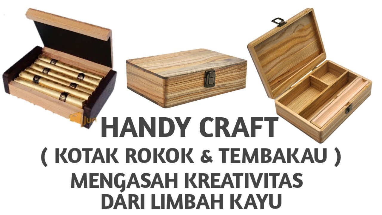 PEMBUATAN HANDY CRAFT DARI KAYU - YouTube