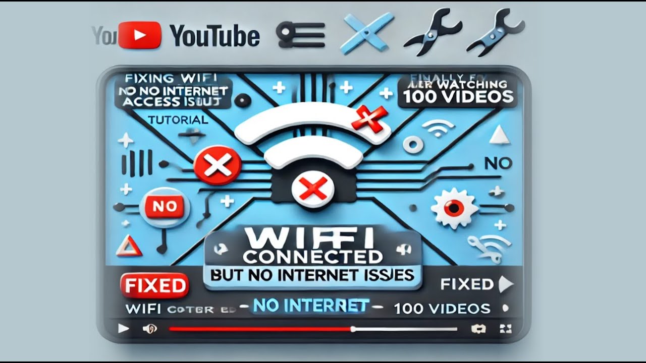 Fixing WiFi Connected But No Internet Access Issue [Tutorial] Finally ...