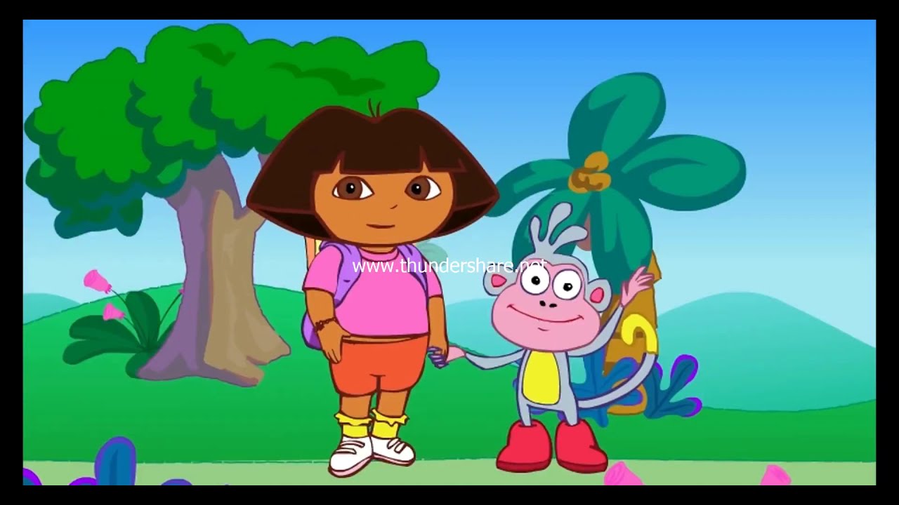 Dora the explorer 3D Cartoon Movie Game dora games - YouTube