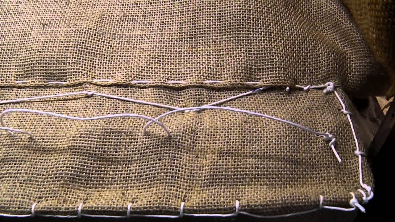 Lacet accueillant le crin végétal - Decosign (Valenciennes) - YouTube