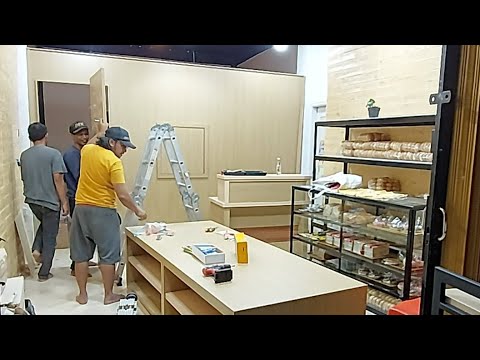 Live Pasang Display Toko ROTI - YouTube