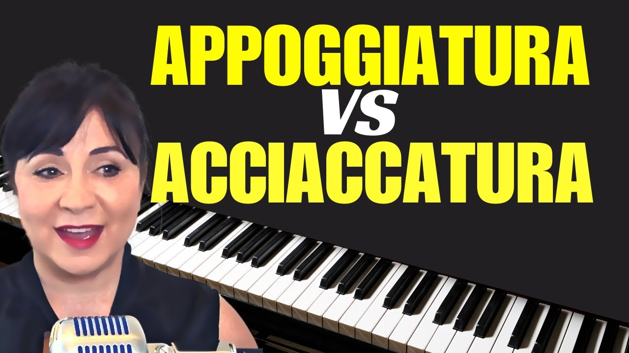 Appoggiatura vs Acciaccatura On The Piano - YouTube
