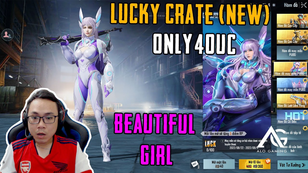 Event Lucky Crate (New), CyberGen Zero Set and Growing Pack | Pubg ...