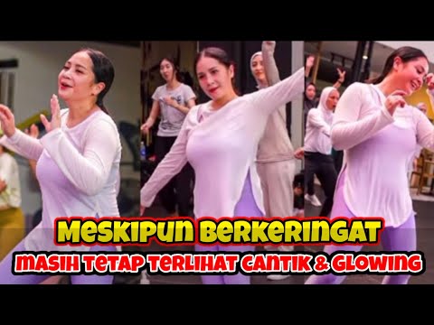 Bikin Salfok‼️ Meskipun Berkeringat Nagita Slavina Masi Terlihat Cantik dan Glowing