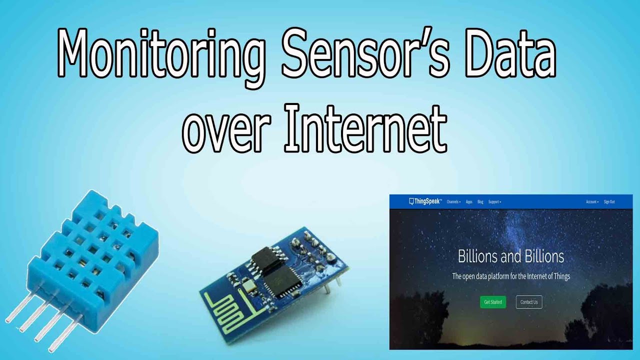 Monitoring Sensor's Data over Internet: Electronics For You DIY Project ...