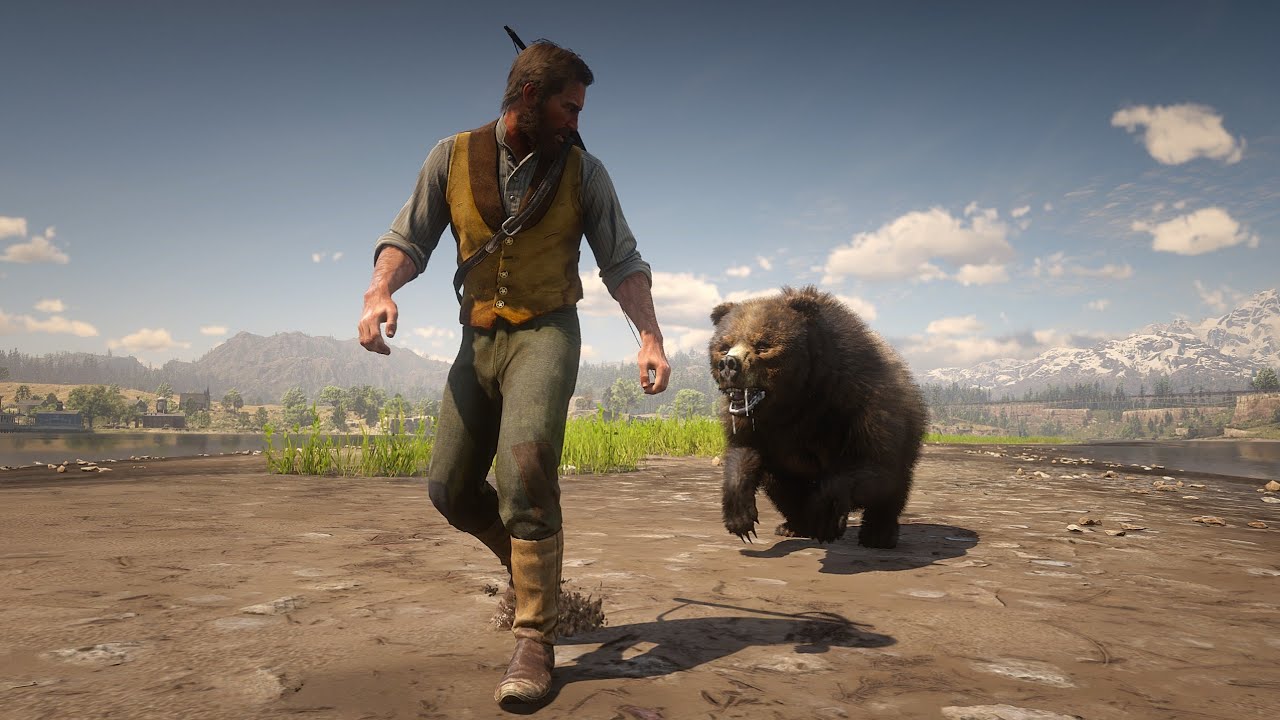 RDR2- All Animal Attack And Bite Animation Epic Wild Moments''Ep.23 ...