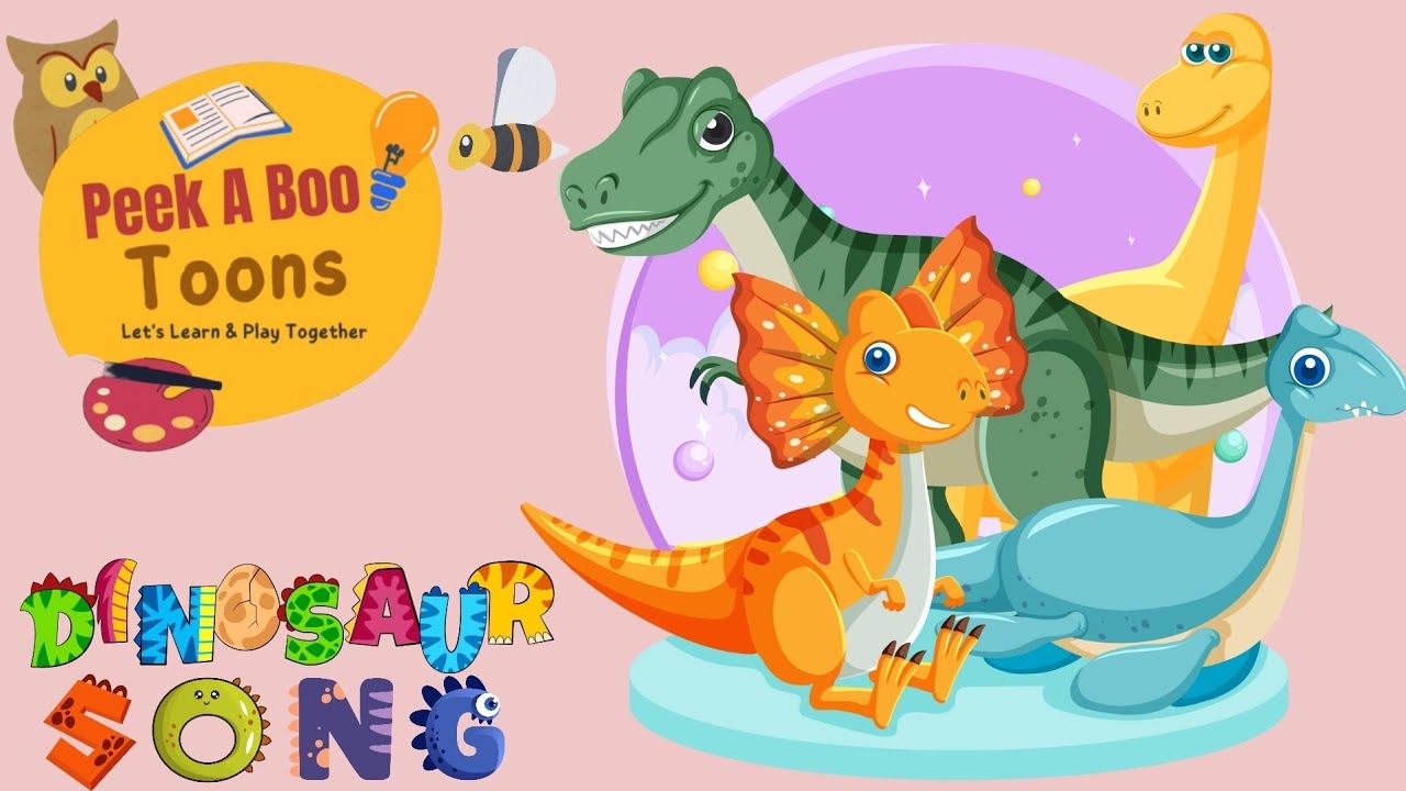 Dinosaur Song | Dino Song | Nursery Rhymes for babies | Song for Babies ...