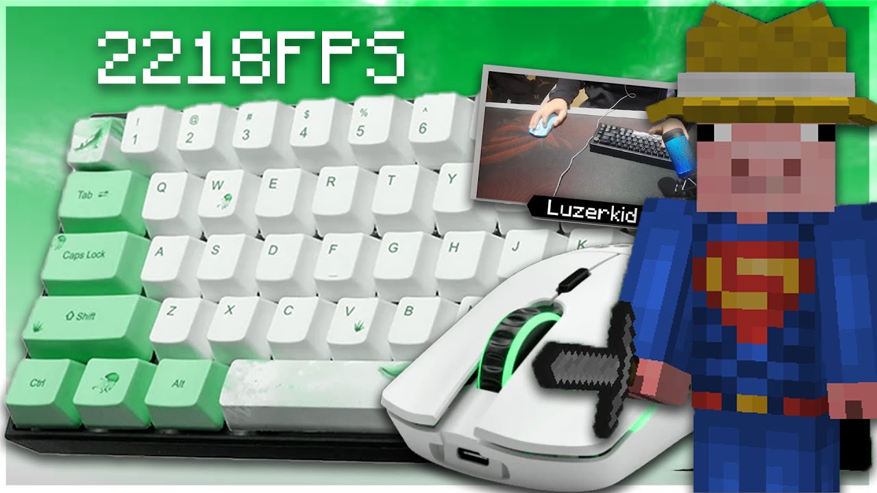 Sleepy Keyboard and Mouse Sounds ASMR [Hypixel Bedwars] - YouTube