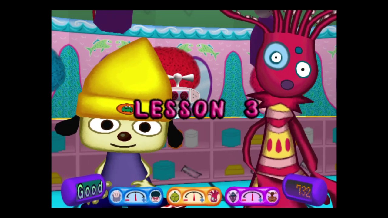 PaRappa the Rapper 2 Stage 5 Yellow hat - YouTube