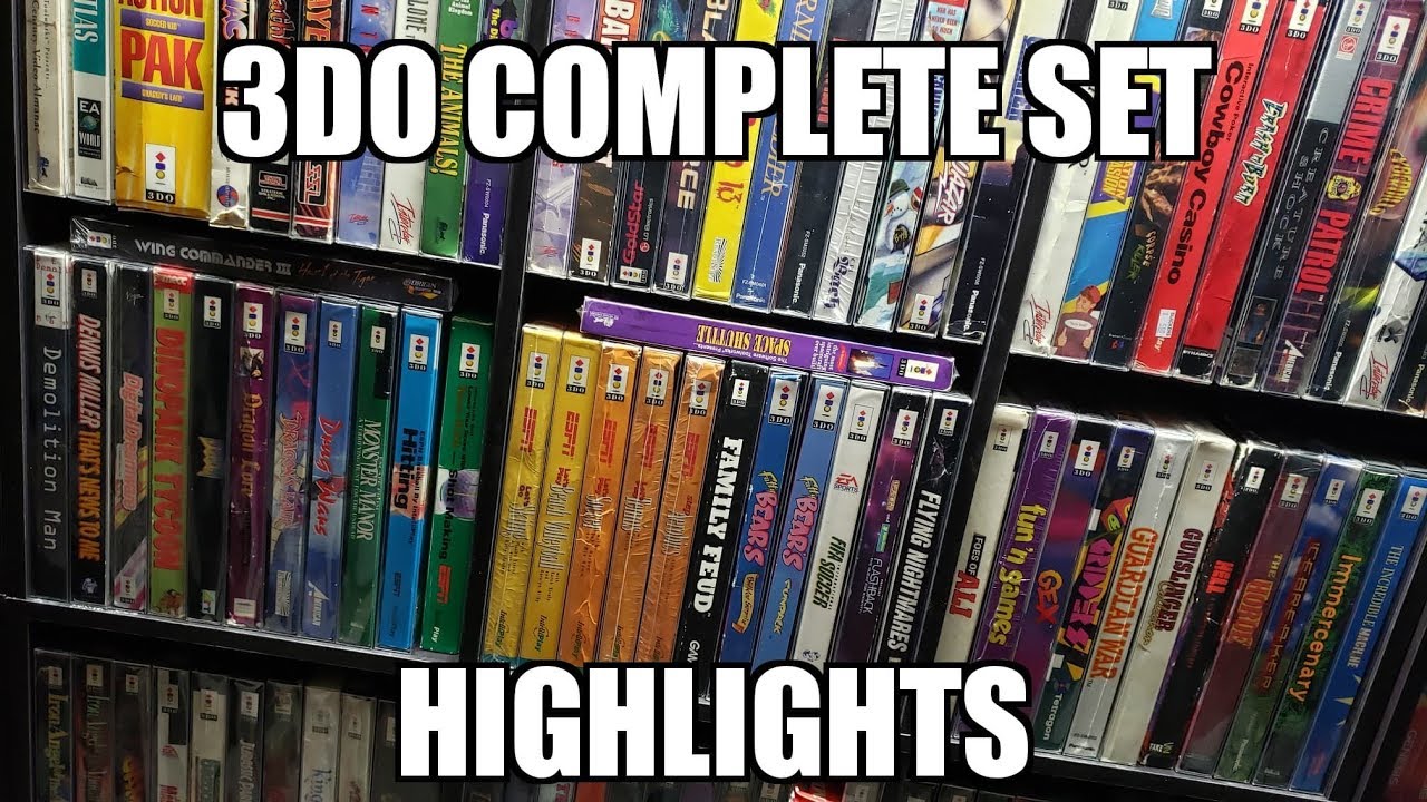 3DO COMPLETE COLLECTION HIGHLIGHTS - YouTube