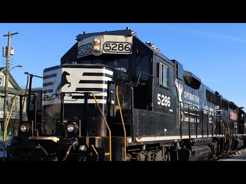 NS 5286 in the Operation Lifesaver Scheme leads CSAO WPMI-61 Northbound on 3/14/22 - YouTube