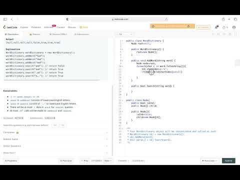 Design Add and Search Words Data Structure #leetcode #csharp #medium - YouTube