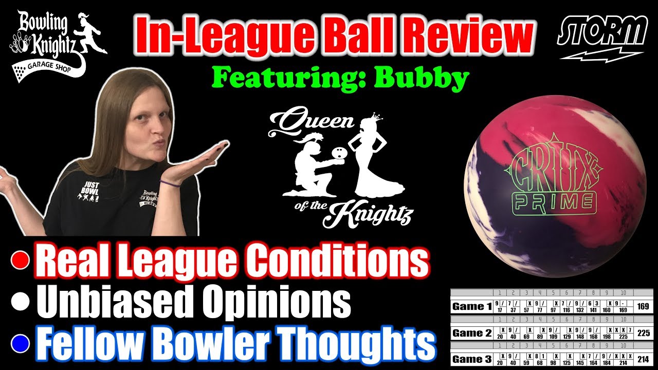 In-League Ball Review - STORM CRUX PRIME - This ball hooks a ton! - YouTube