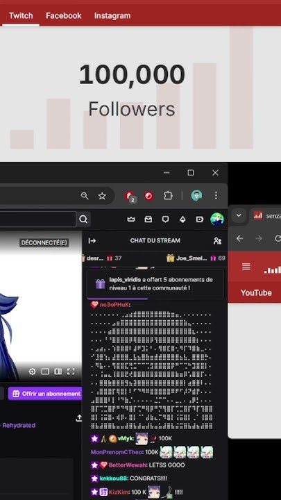 Senzawa 100k on twitch #senzawa #vtuber - YouTube