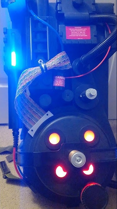 Ghostbusters Afterlife Proton Pack (Custom Arduino Kit) - YouTube