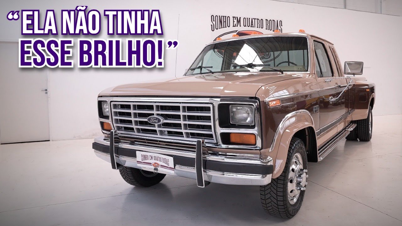 A SURPREENDENTE ENTREGA DA FORD F-250 XLT DUALLY 1984 - YouTube