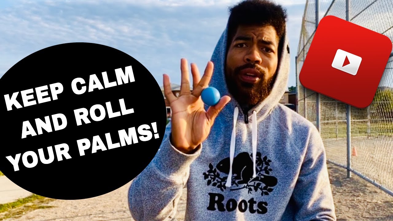 How to Roll Your Palms with a RAD Round to Reduce Muscle Tension - YouTube