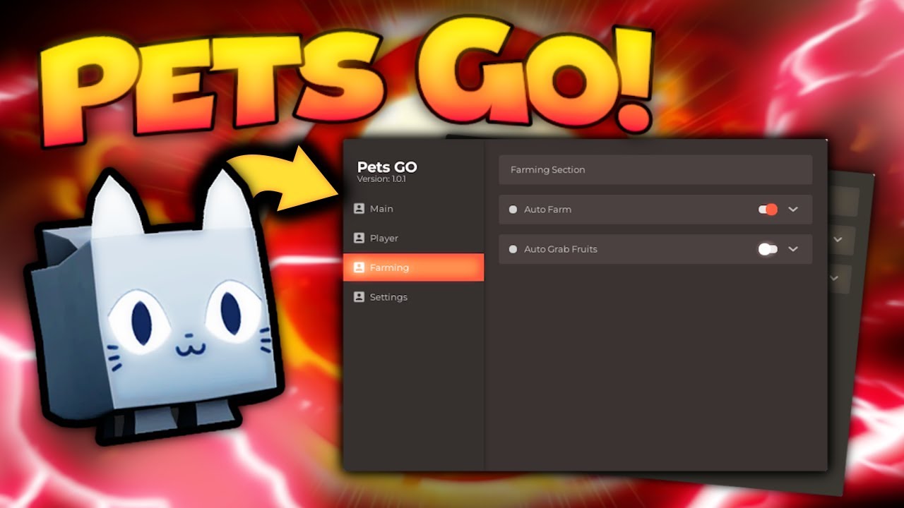 Pets Go! Script | AUTOFARM, AUTOUPGRADE, FULL AFK FARM | - YouTube
