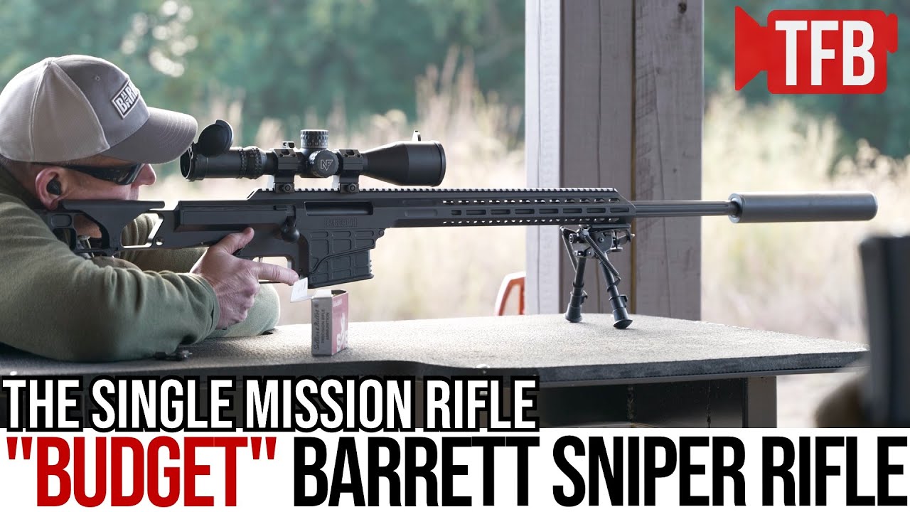 The "Budget" Civilian Version of Barrett's Mk22 Sniper Rifle: The SMR ...