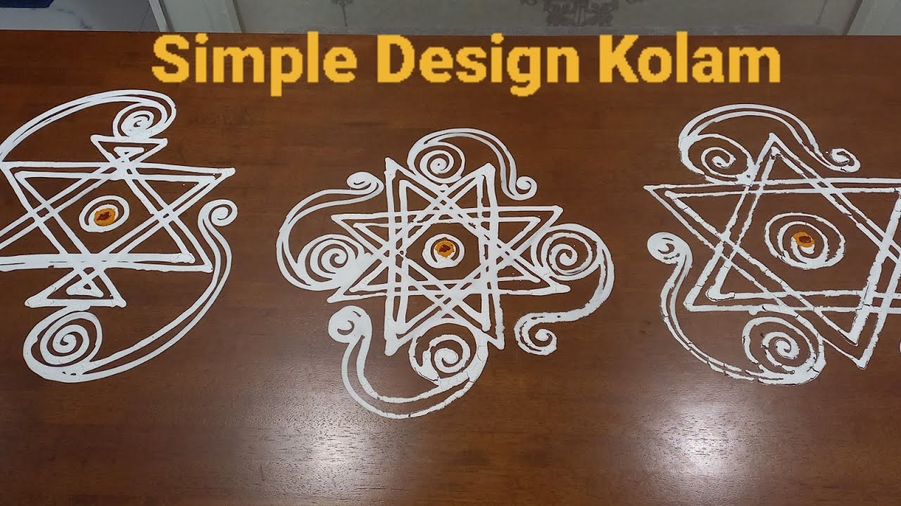 Maa kolam# Pooja room kolam# Padi kolam# Good Luck Rangoli - YouTube