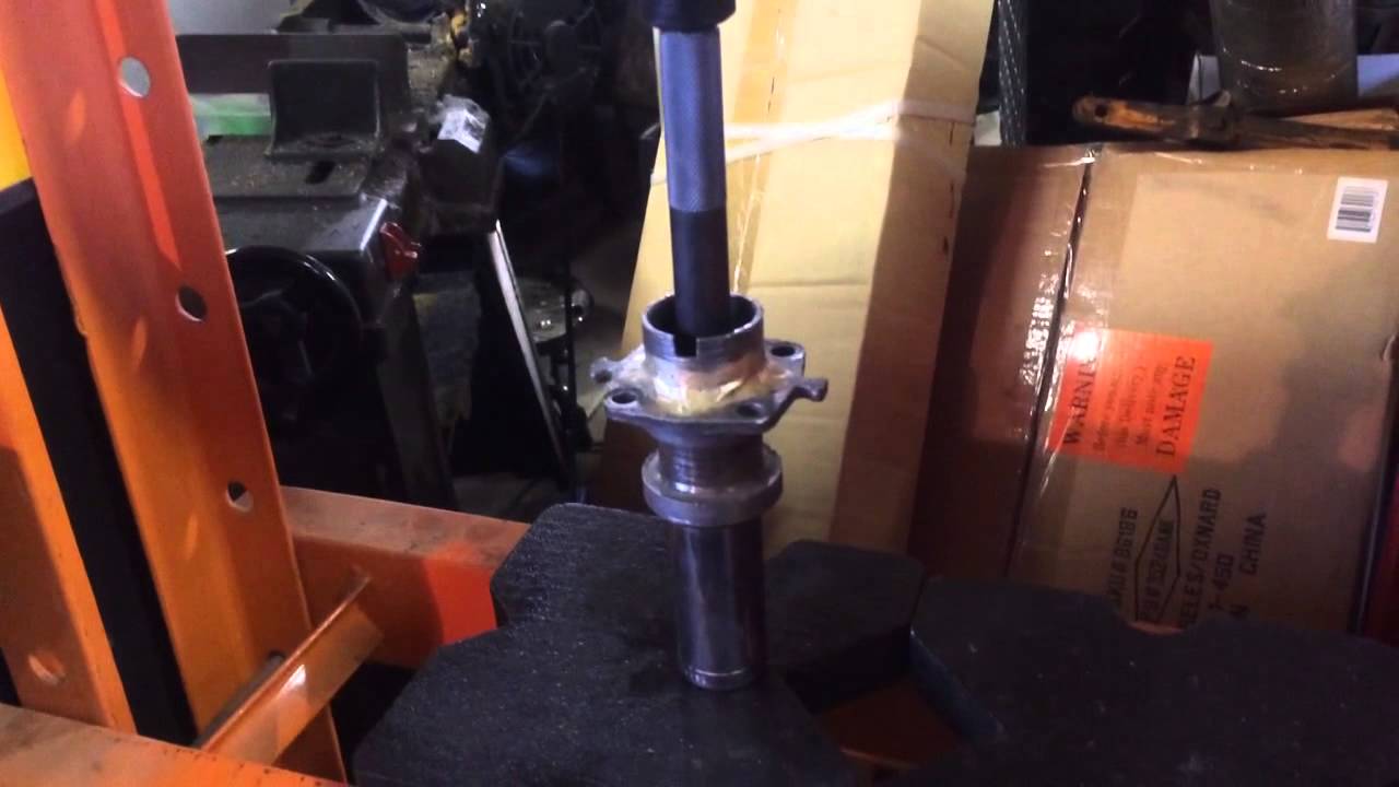 Shaft end cap bushing 2 - YouTube