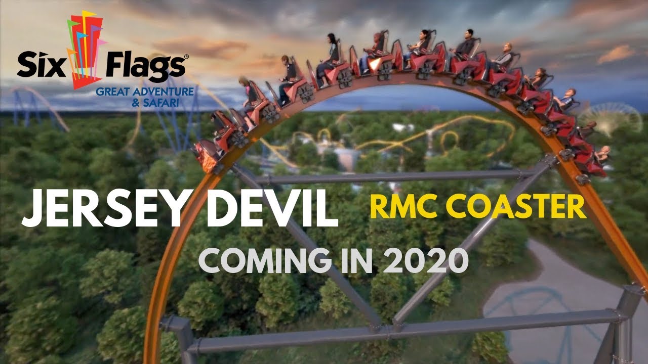 Jersey Devil RMC Roller Coaster POV - New at Six Flags Great Adventure ...
