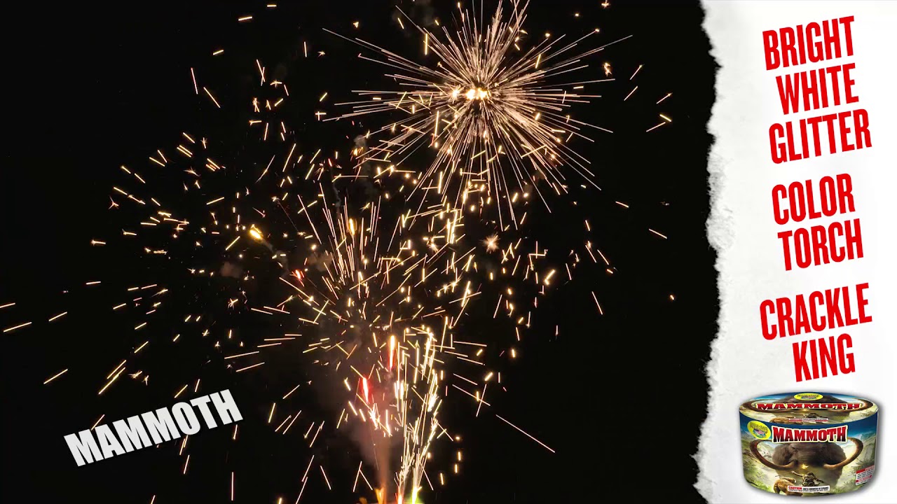 Mammoth Fountain Firework - YouTube