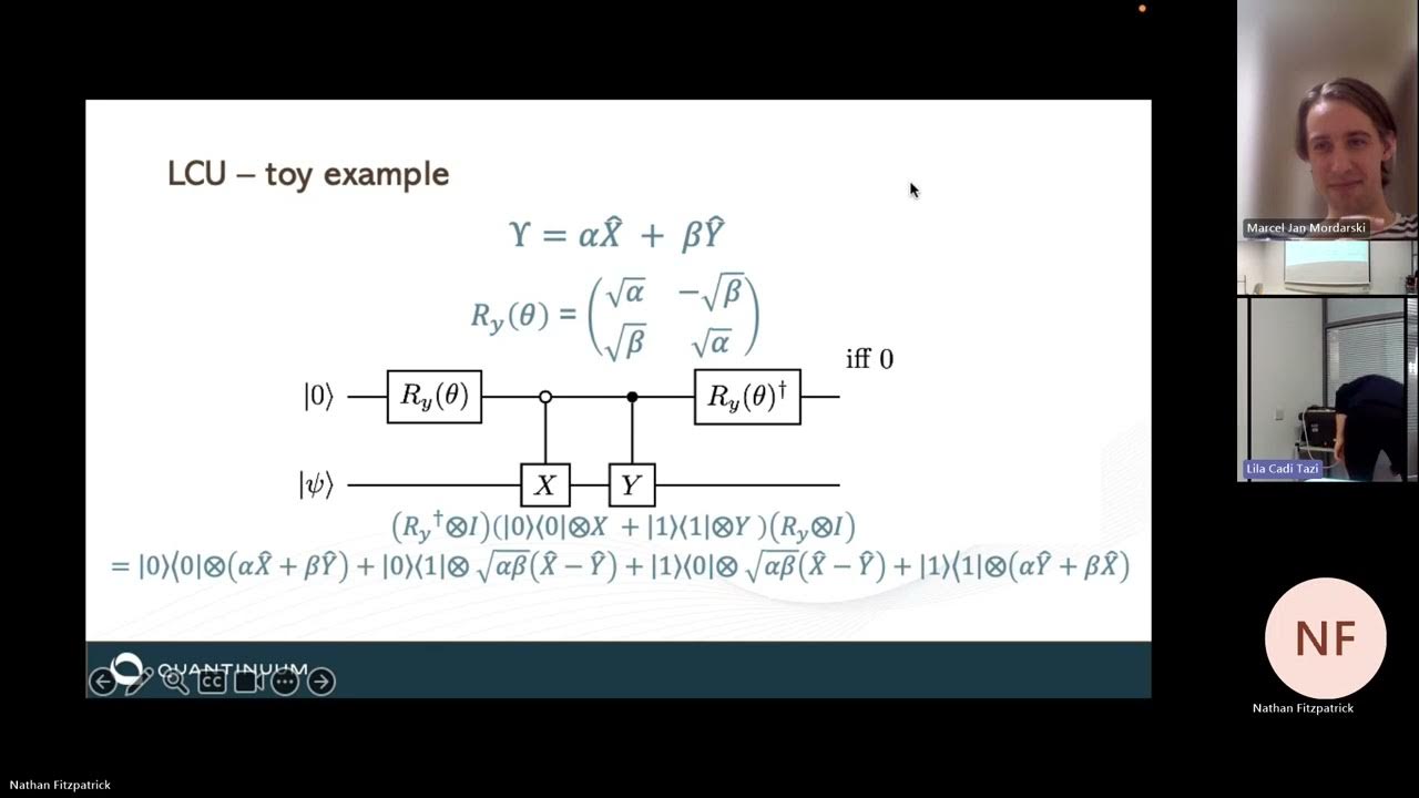 Quantum signal processing and qubitisation tutorial: Nathan Fitzpatrick ...