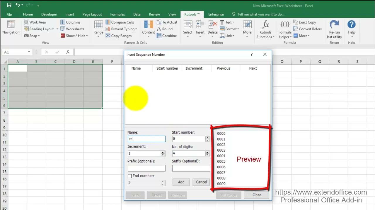 How To Repeat A Sequence Of Numbers In Excel? - YouTube