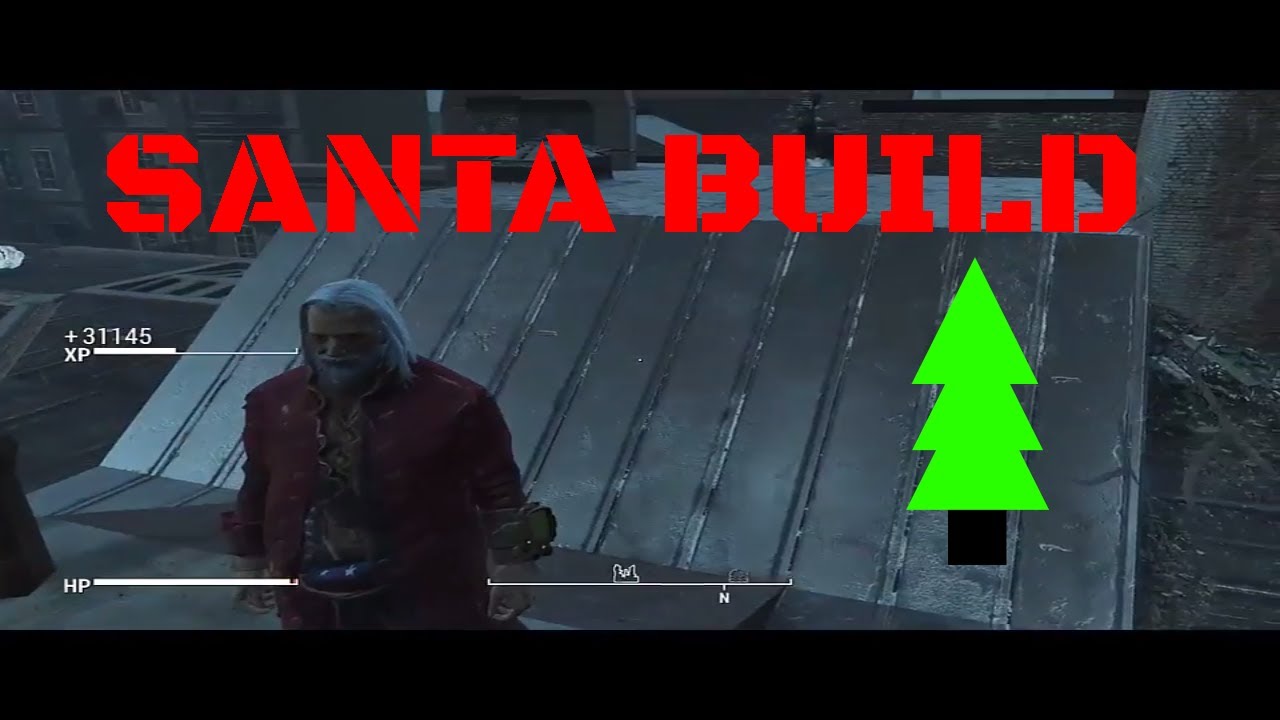SANTA CLAUSE BUILD!! Fallout 4 - YouTube