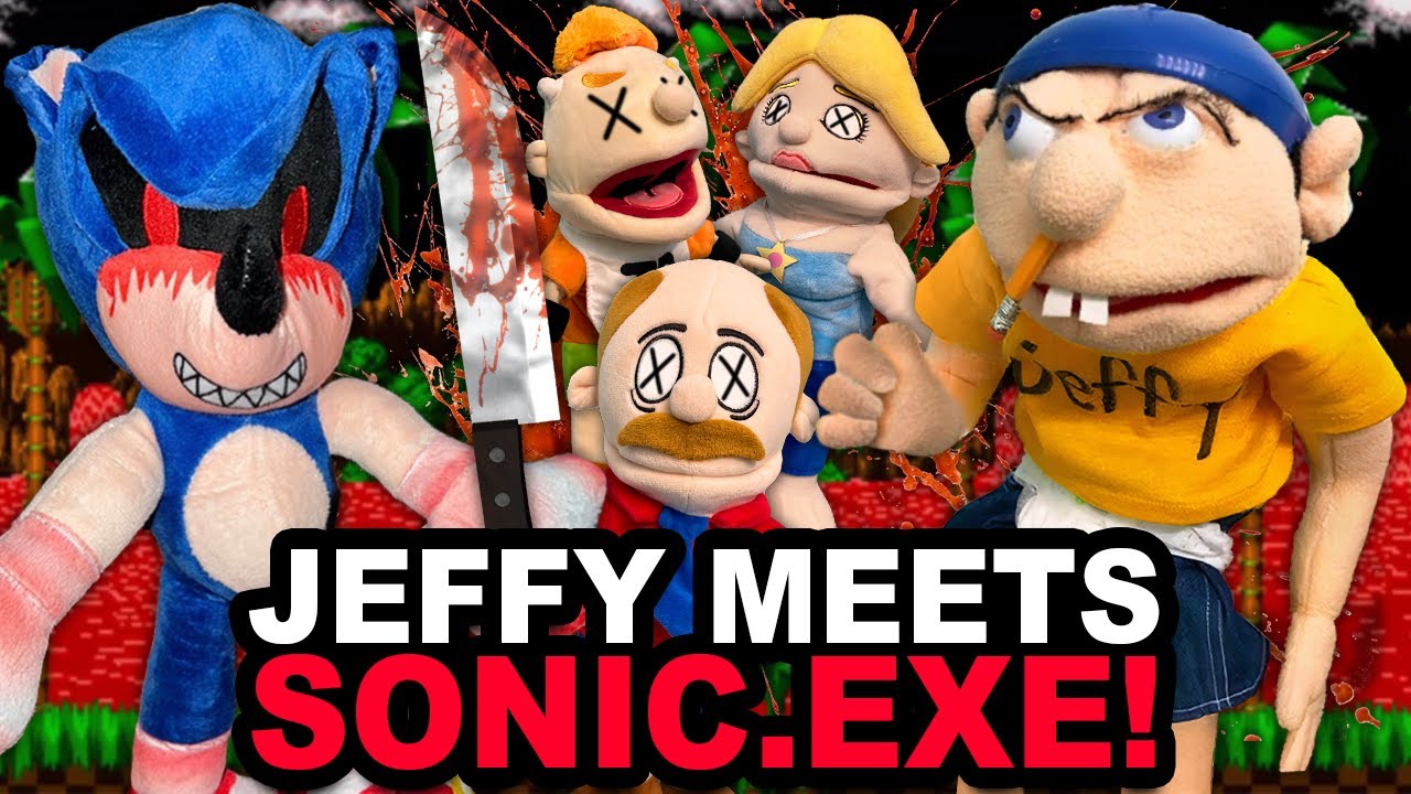SML Parody: Jeffy Meets Sonic.EXE! - YouTube