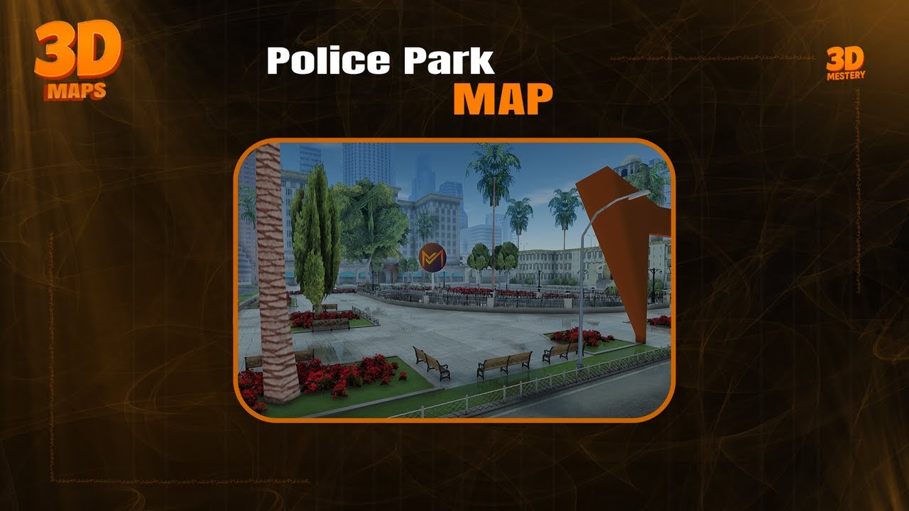 Los Santos Police Park- MTA : SA | 3D MESTERY - YouTube