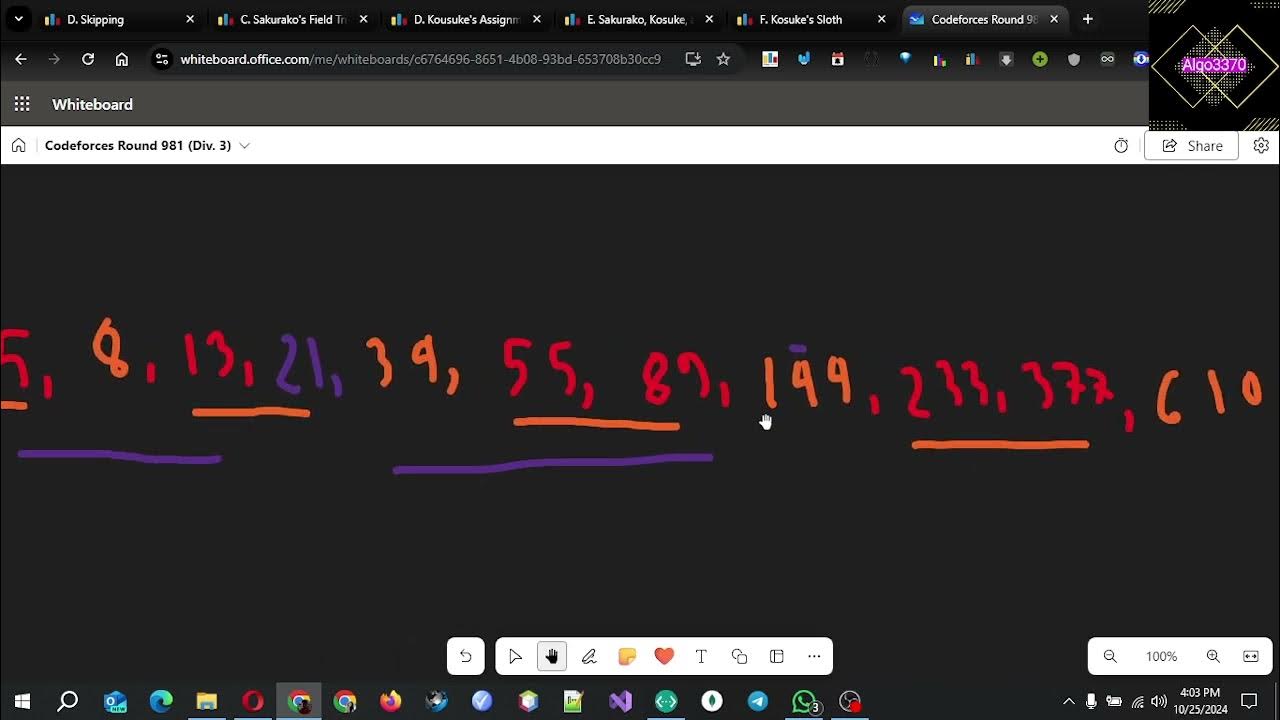 F. Kosuke's Sloth | Codeforces Round 981 (Div. 3) | CP in Bangla | Java solution - YouTube