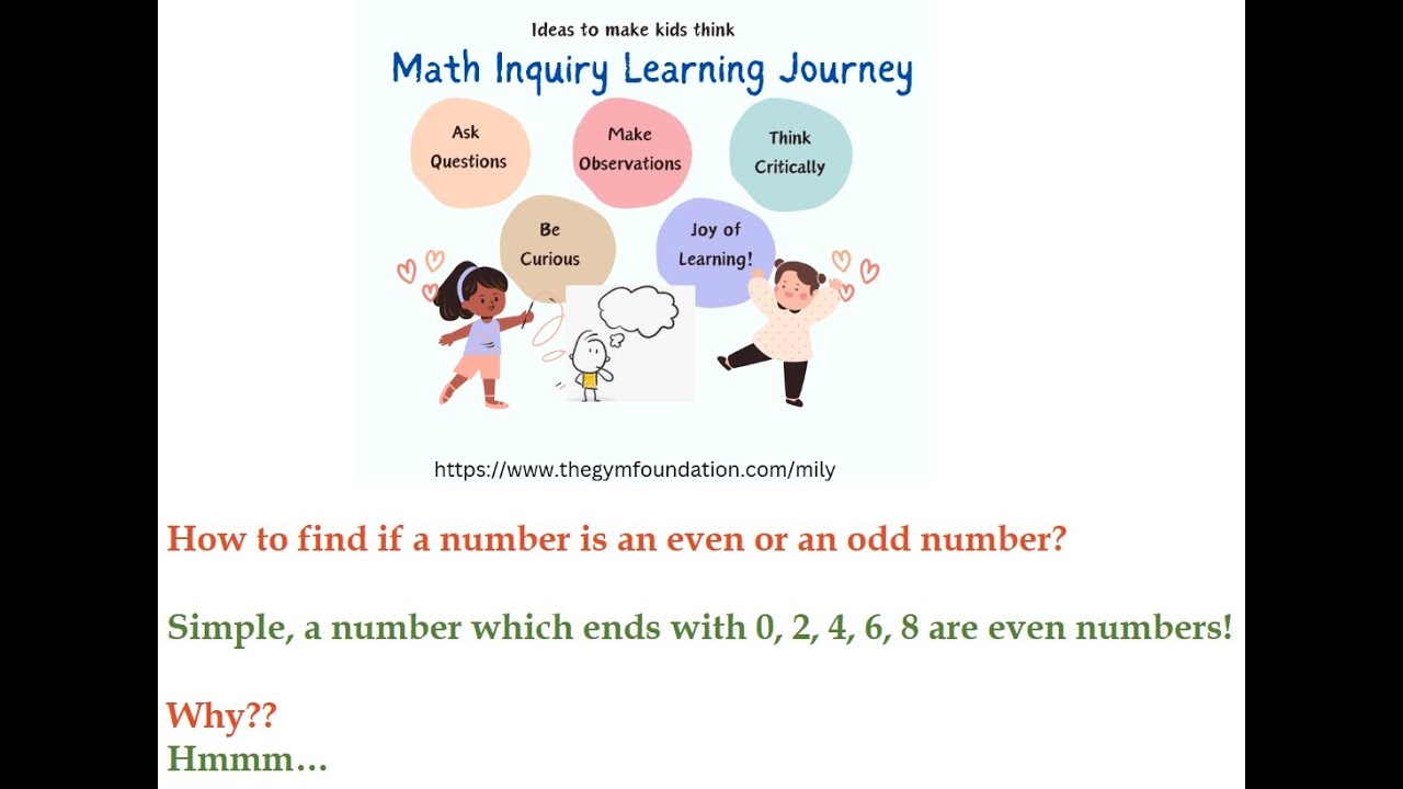 Even numbers end with 0, 2, 4, 6, or 8 - Why? - YouTube