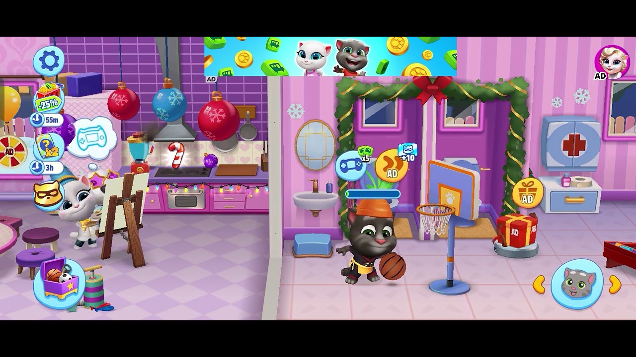 Talking Tom my Friends New Tom old Tom Family Tommy cuite pie Tom video ...