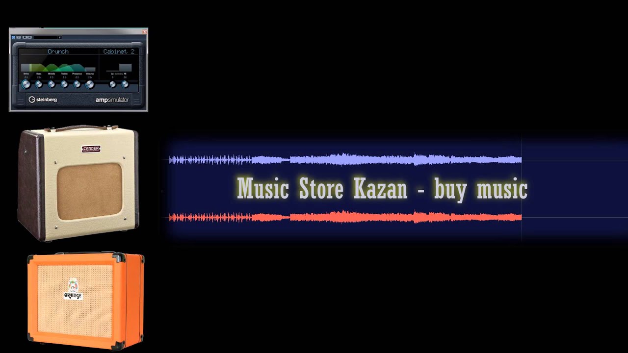 Amp Simulator Cubase 5 vs Fender vs Orange - YouTube