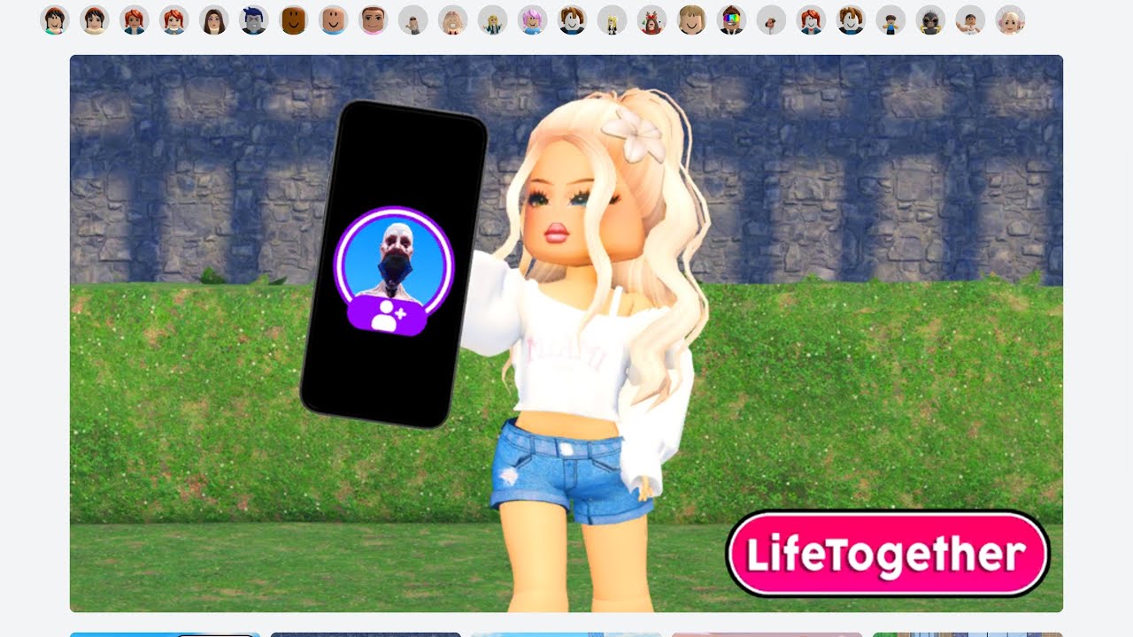 Trying out the best game called Life Together in Roblox - YouTube
