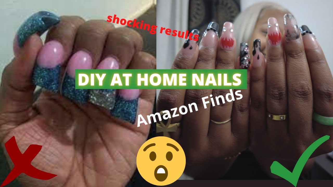 DIY Nails -How to do nails at home *EASY* - YouTube