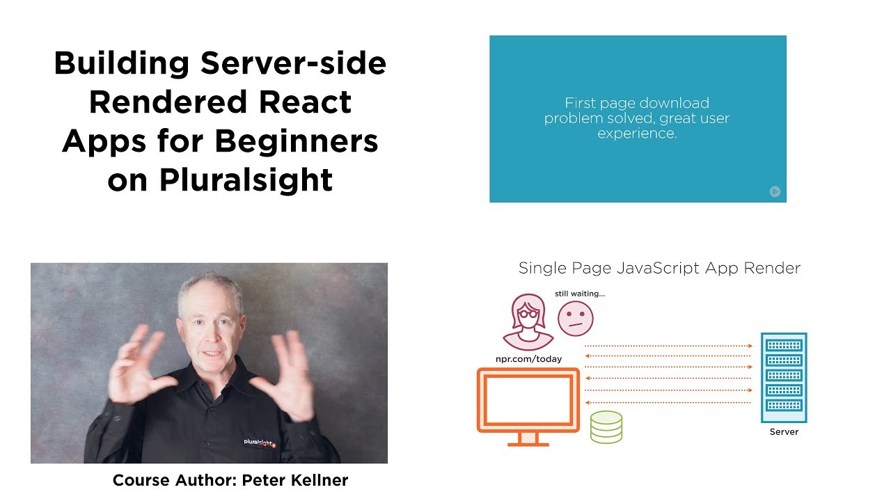 Building React Server Side Rendered Apps On Pluralsight Introduction
