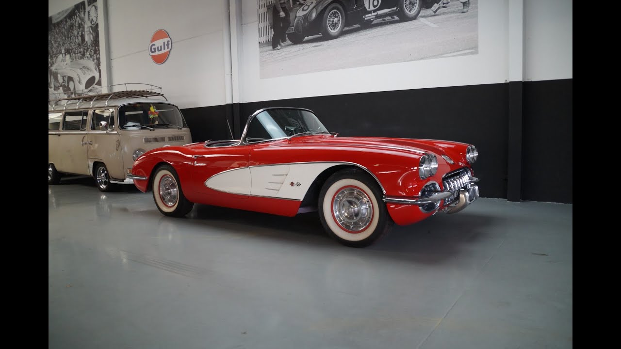 1958 Chevrolet Corvette C1 Beautiful Driver for sale - YouTube