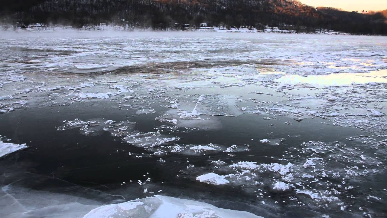 Anderson Ferry Closed - Heavy Ice Ohio River 2014 - YouTube