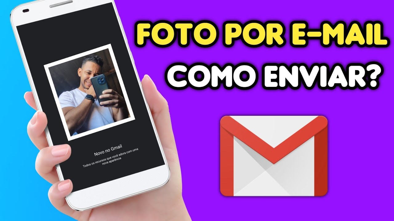 Como Enviar Fotos por E-mail pelo (Celular) - YouTube