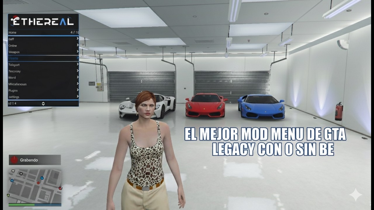 EL MEJOR MOD MENU FUNCIONANDO PARA GTA LEGACY Y ENHANCHED ETHEREAL ...