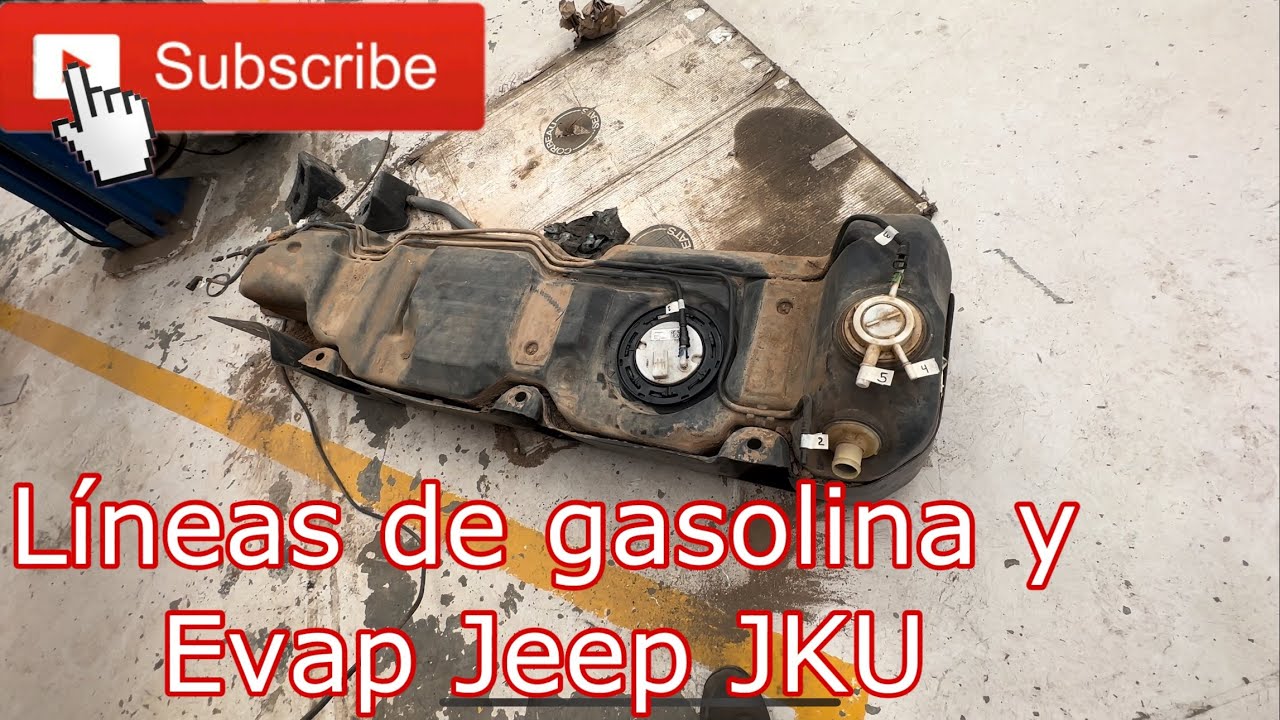 Conoce las Líneas de gasolina y sistema EVAP Jeep Wrangler JKU - YouTube