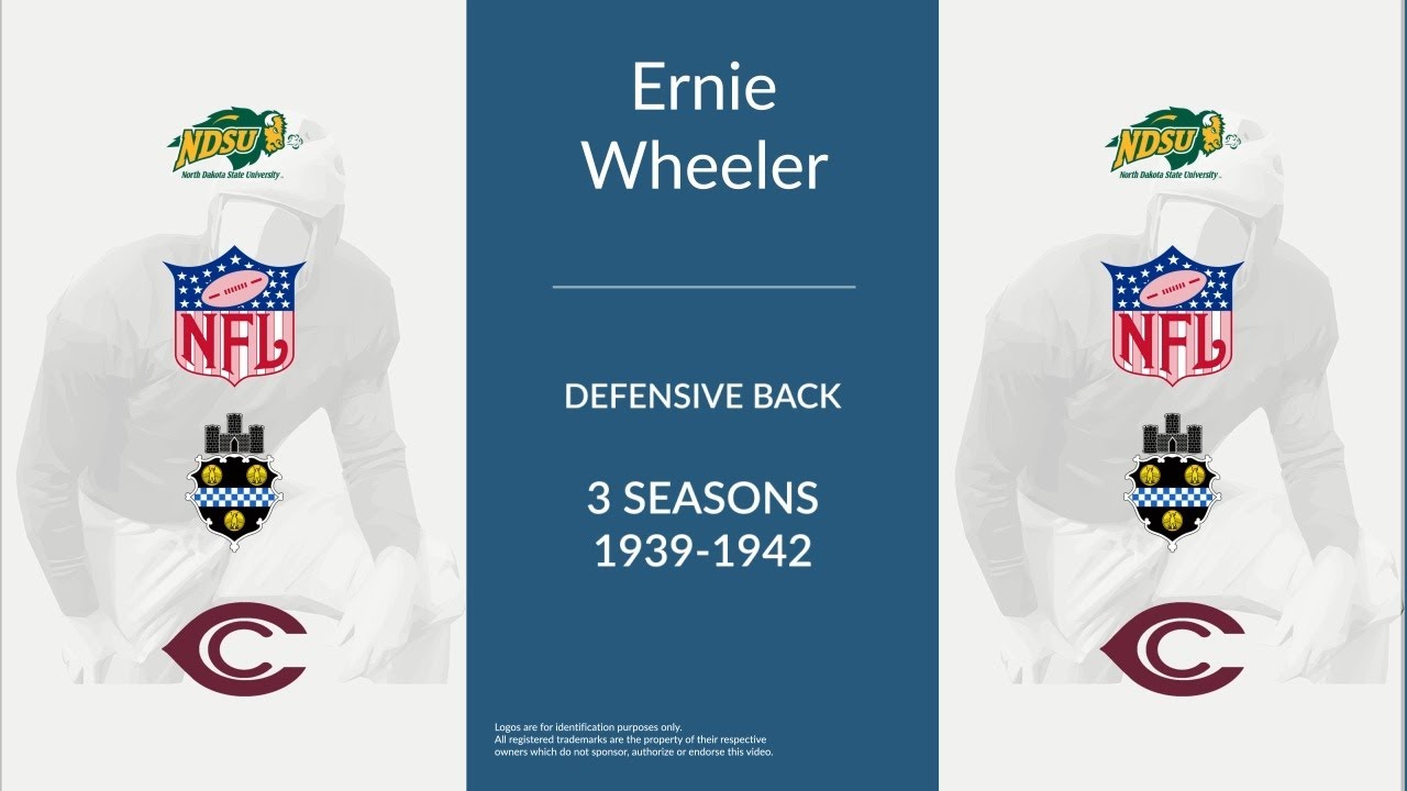 Ernie Wheeler: Football Defensive Back and Tailback - YouTube