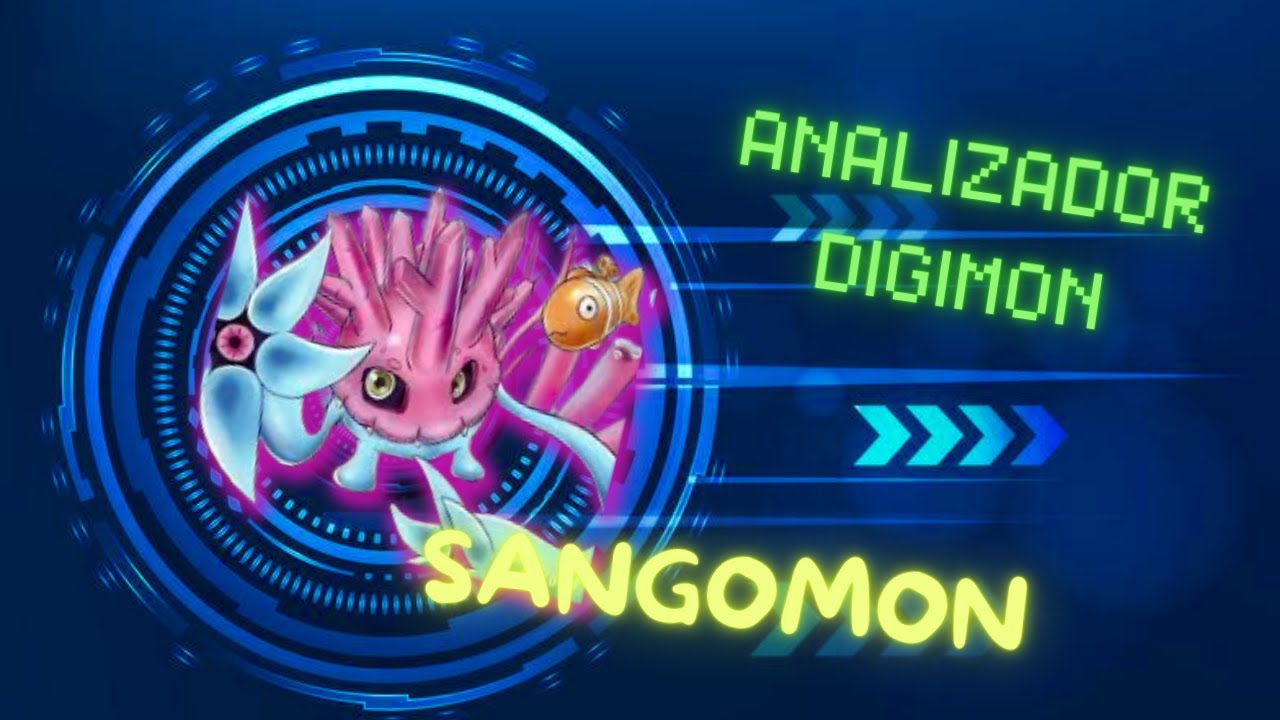 Analizador Digimon: Sangomon - YouTube