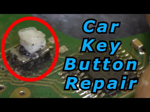 Car Key Button Repair 🔧🔬 | Reparatie Buton Cheie Masina 🔧🔬 - YouTube