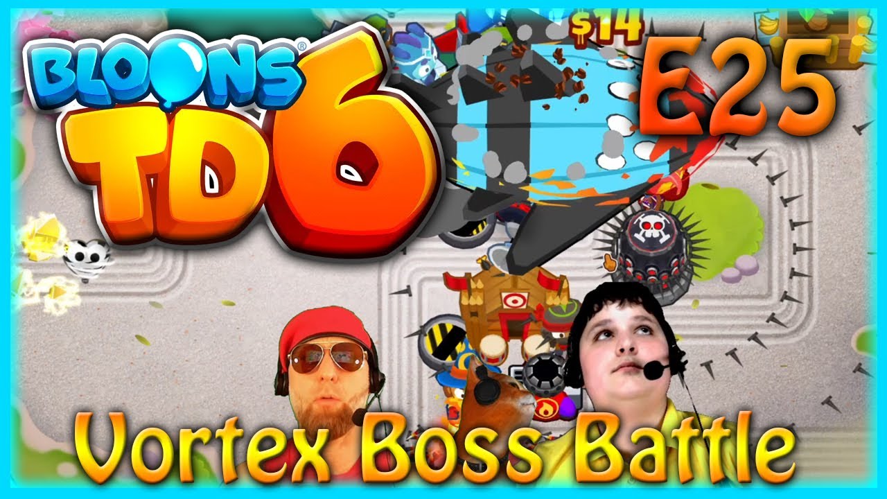 Can We Defeat the FASTEST Boss in Bloons TD6? Vortex vs. Frenchy & Jay ...