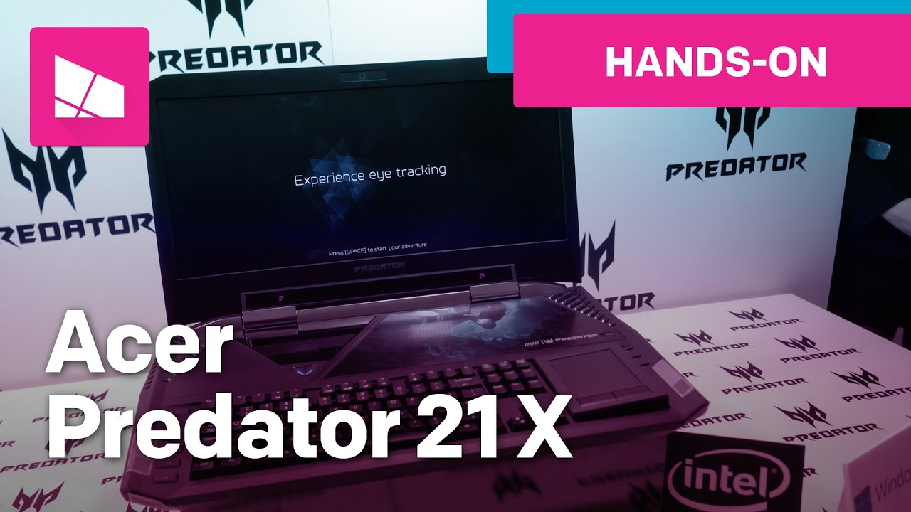 Acer Predator 21 X hands-on - YouTube
